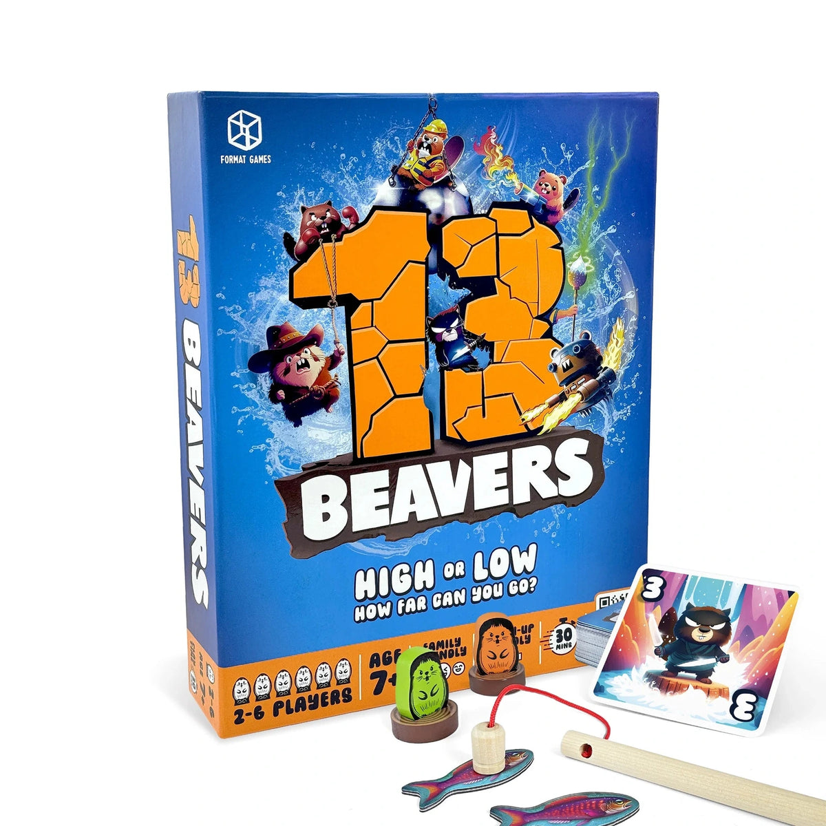 13 Beavers Board Game — Gobsmack Comics