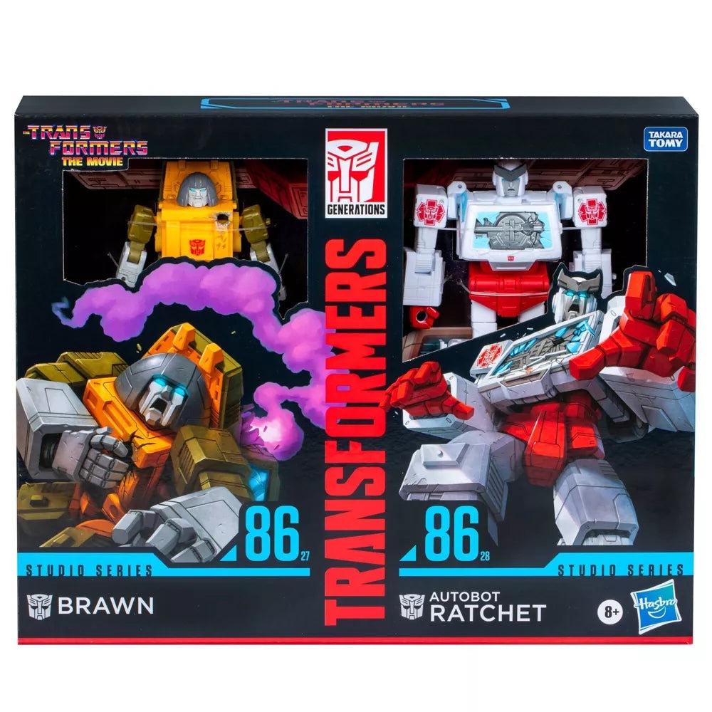 Transformers Studio Series: Brawn and Ratchet Action Figure Set ...