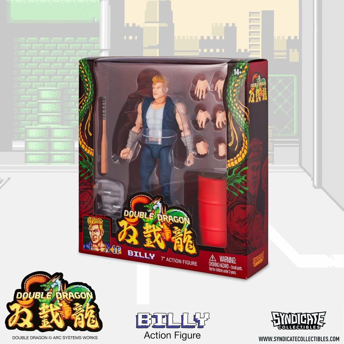 Double Dragon Deluxe Billy Action Figure | Gobsmack Comics