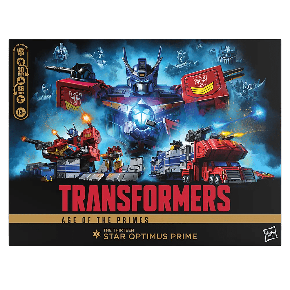Transformers: Age Of The Primes: Titan Class: Star Optimus Prime ...