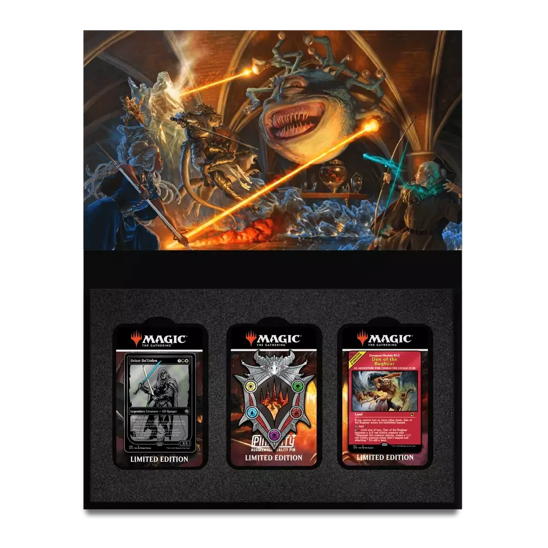 Magic Pinfinity+ Adventures in Forgotten Realms Pin Set | Gobsmack Comics